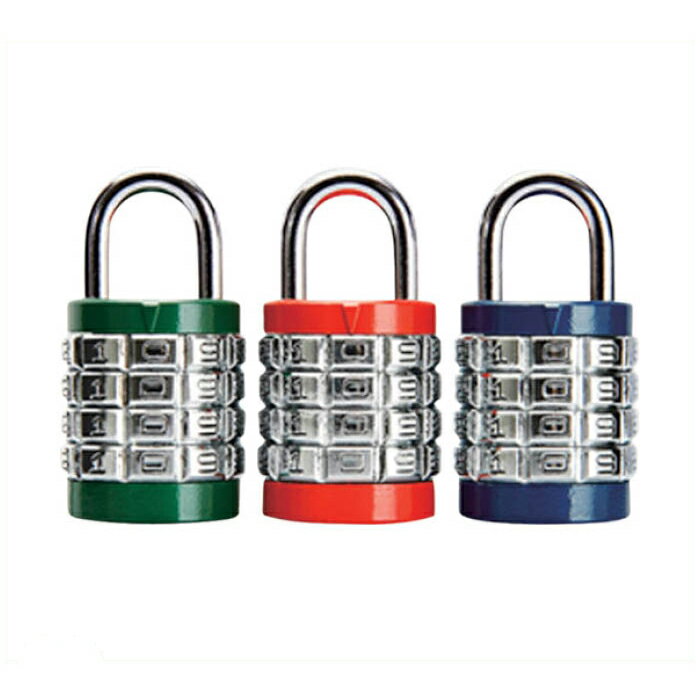 [特長]：■番号は、変更できません。■「0」でダイヤルがストップします。[用途]：■各種の扉、郵便受け箱、ロッカー、カバン、自転車、工場現場の保管箱、工具箱、車止ポールなど。[仕様]：■幅(mm)：30■ダイヤル：4桁■ツル径(mm)：4....