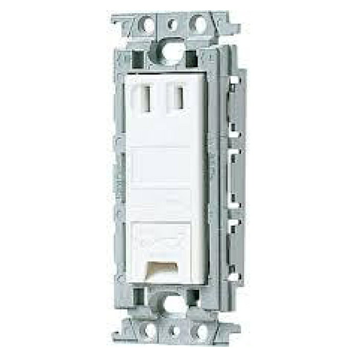 [仕様]：■極数2■色：ホワイト■定格：15A／125 V■絶縁抵抗（MΩ）■開閉試験前：100以上、開閉試験後：5以上■使用周囲温度（℃）：‐10―40■引張強度（N）：100／分■結線方式電源・接地端子 ： ねじなし端子（電線差し込み式...