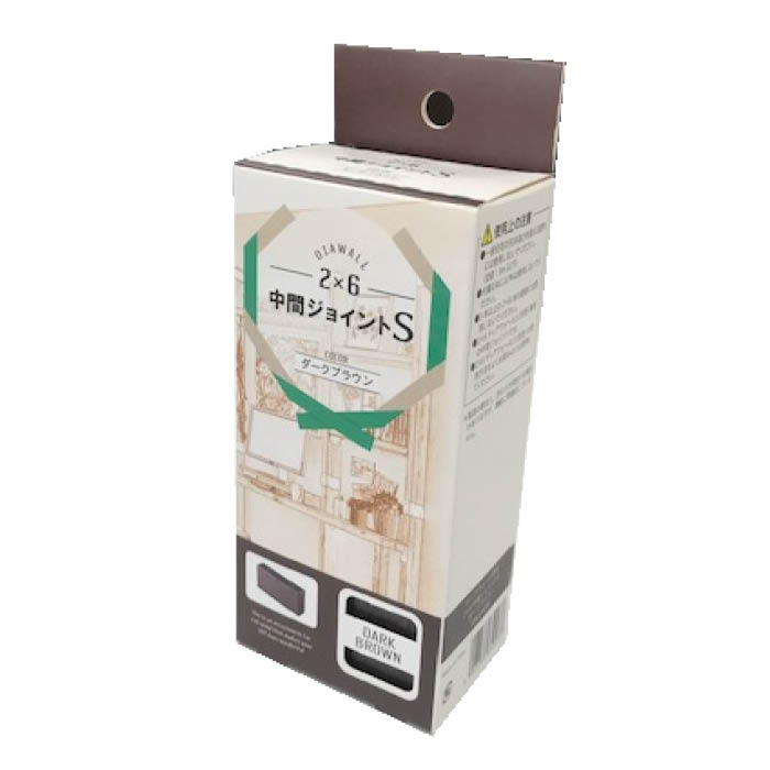[特長]：■ディアウォール(別売)専用の2×6材中間ジョイントです。■持ち運びやすい長さの2×6材2本を連結することができます。[使用方法]：1.ツーバイシックス材を用意します。連結後の長さが天井高さから45mm短くなるようにして下さい。連...