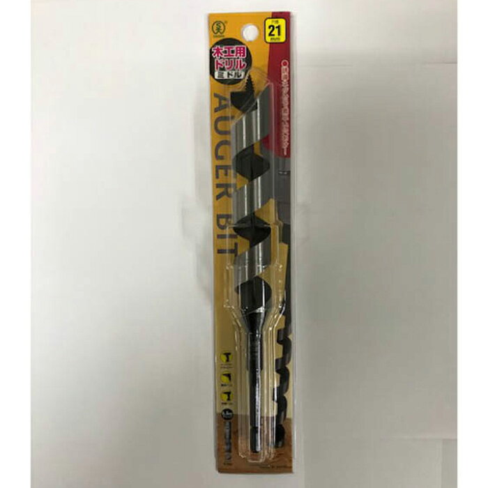 [特長]：■誘導ネジ付きで素早い穴あけ。 [サイズ]:37mm × 25mm × 260mm