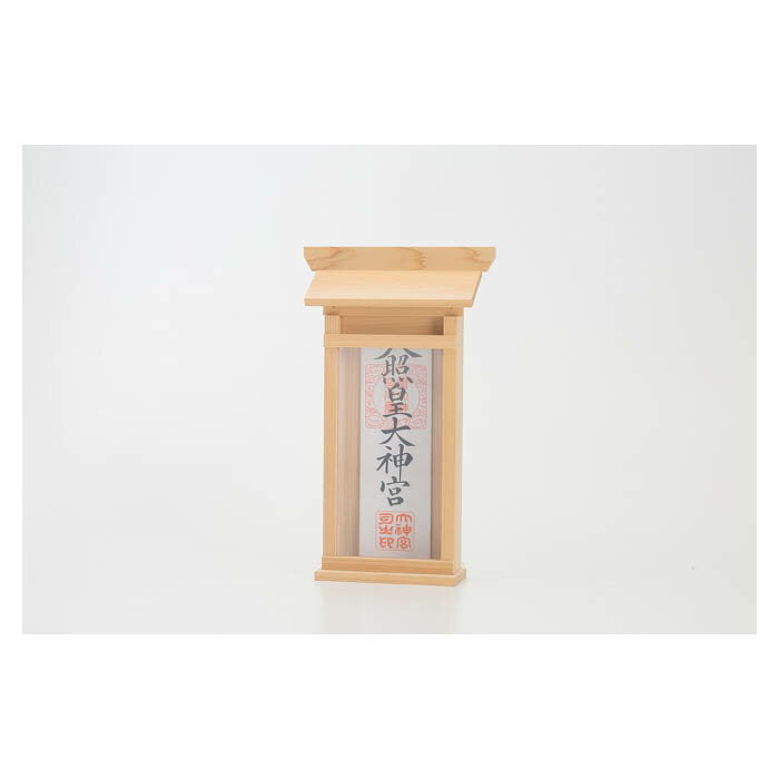 [特長]：■石膏ボードの壁には2本のピンをコインなどで押し込むだけ。（木部の壁の場合はトンカチを使用して下さい。■取り外しも斜めに引っ張るだけと容易です。■前面はアクリル板となっているので御神札が汚れることはありません。■御神札は前面のアク...