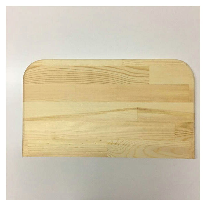 [仕様]：■材質：赤松材（パイン集成材）■長さ：約440mm■厚み：約15mm■幅：約200mm[特長]：■赤松系の無節集成材の3方向にR加工を施しています。■別売りの『赤松棚受』と組合わせる事で、簡単に棚の作成が可能です。[用途]：■ちょ...