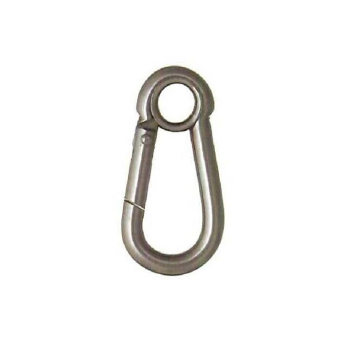 [仕様]：■線径：8mm■リング内径：10mm■バネ開き寸法：11mm■参考使用荷重：80kg[材質]：ステンレス
