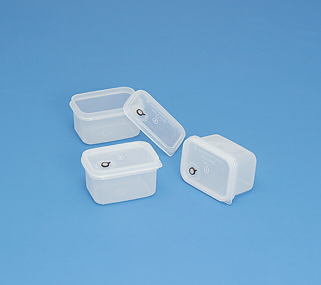 商品サイズ：98X68X33Hmm 容量：100ml 材質：（本体）ポリプロピレン （蓋）ポリエチレン　 蝶プラ工業 日本製（made in japan） 注：こちらは1つあたりの価格となります。