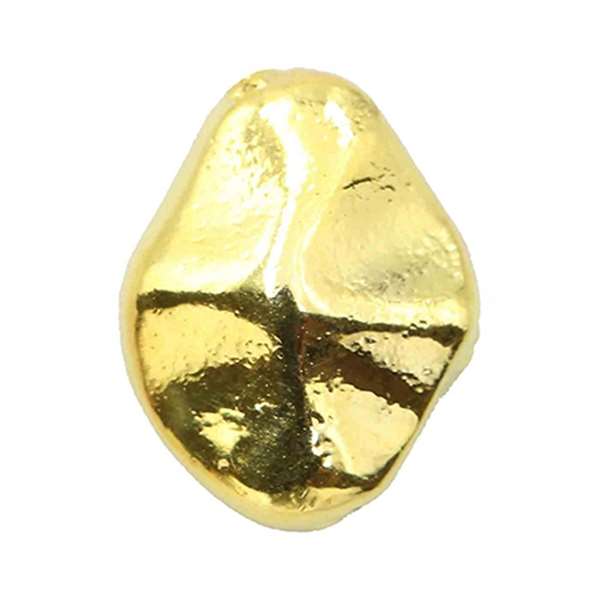 ゴールドそれぞれが特徴的な計上をしており1つ配置するだけでも存在感のあるメタルパーツです。※仕上げは美しい状態を保つためにジェルでのコーティングをおススメします。※製造ロットによって多少の色味や形状、個体サイズが異なる場合がございます。6p...