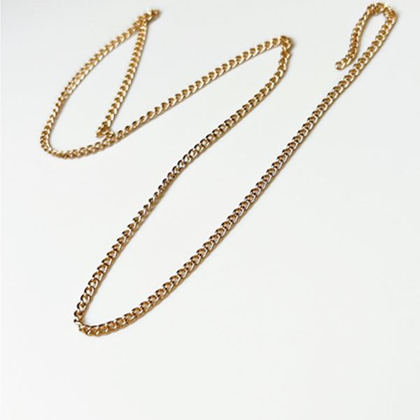 商品到着後レビューを書いて次回使える200円OFFクーポンGET！！ オルビット まるでネックレスのような存在感あるネイルチェーン。ストーンやパールとの相性も抜群。 長さ30cm、幅1.5mm