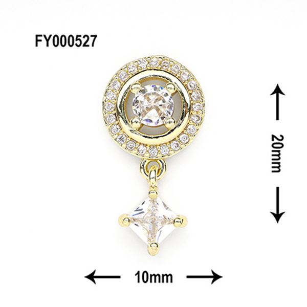 商品到着後レビューを書いて次回使える200円OFFクーポンGET！！ FY000527 SONAIL PLUS x 山崎先生セレクトの商品です。日食を想わせる優しいラウンド型のチャーム付きパーツ。やわらかな美しさでパーツ1つ1つが主役になっ...