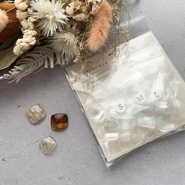 商品到着後レビューを書いて次回使える200円OFFクーポンGETSETS/M/Lの3サイズ入り。ペディチップの販売やサンプル作成にご使用頂けます。比較的薄く、柔らかい素材なので爪にもフィットしやすいです。【サイズ詳細】※カーブ込S:1.4×...