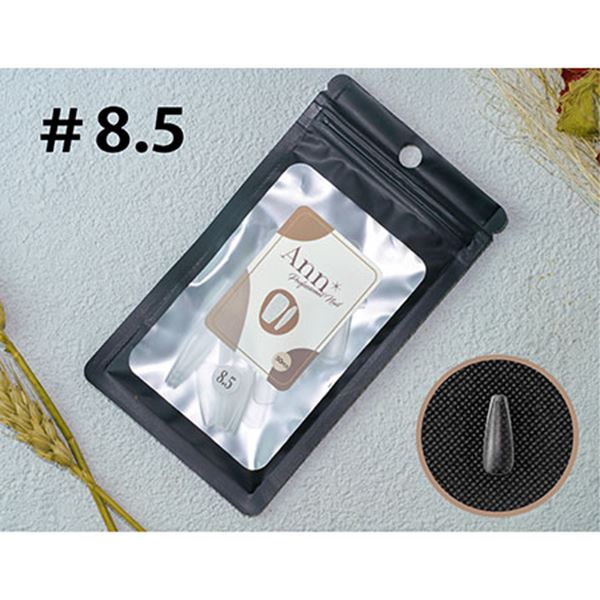 商品到着後レビューを書いて次回使える200円OFFクーポンGETショートバレリーナ型　クリア　＃8．5ショートバレリーナ型のチップイクステンション リフィルチップ自体にマット加工が施されており、サンディング不要なので時短での長さ出しが可能で...