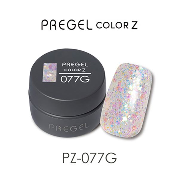 商品到着後レビューを書いて次回使える200円OFFクーポンGETトゥインクルオーロラ PZ-077Gプリジェルの「カラーZ」は、ジェルネイルのアートに新たな可能性を広げる、特別なカラーシリーズです。多彩な素材を使用して作られたこのカラーシリ...