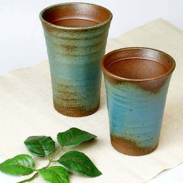 商品情報サイズ大 (約Φ950xH135mm・400mL), 小 (約Φ85xH110mm・300mL)材質陶器 (信楽焼)箱約 155 x 205 x 105 mm信楽焼 便利カップ ペア 夜空 おしゃれ タンブラー ペア ビール 焼酎 ...