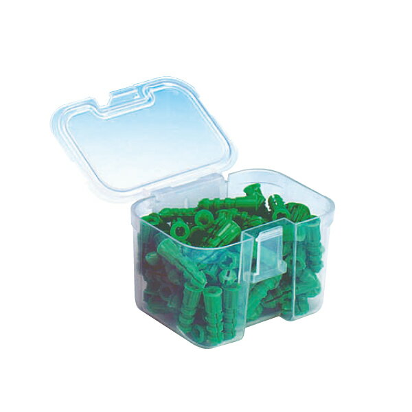 ※　商品詳細　※ メーカー ジェフコム（JEFCOM） 商品名 ユニパックBダブル小箱 商品型番 BUP-44 特徴 ●ベルトクリップ付で腰ベルトに装着でき、片手でフタが開けられるので使いやすい●クリップ部の穴をビス等に引っ掛けて壁掛けもで...