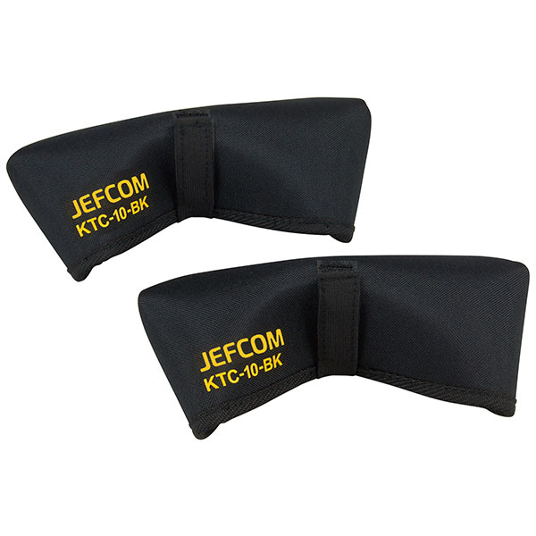 ※　商品詳細　※ メーカー ジェフコム（JEFCOM） 商品名 キャタツトップカバー 商品型番 KTC-10-BK 特徴 ●キャタツ先端カバーにブラックが追加●周囲への傷つけを防止●ヒンジ部のとがった角をしっかりカバー●取り付けたまま脚立の...