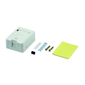 ※　商品詳細　※ メーカー ジェフコム（JEFCOM） 商品名 マウントボックス 商品型番 LMBOX-1K 特徴 ●カテゴリー5e対応●T568A/T568B（RJ-45タイプ）●ほこり防止シャッター付●1個口タイプ●キーストンジャック1...