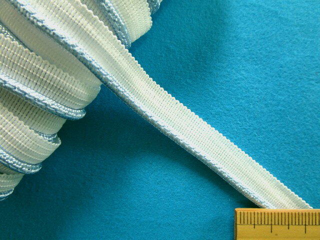 約0．9cm幅　10m巻（表示サイズでカット済みです） 飾り部分：幅約3mm メール便梱包可能数　5点