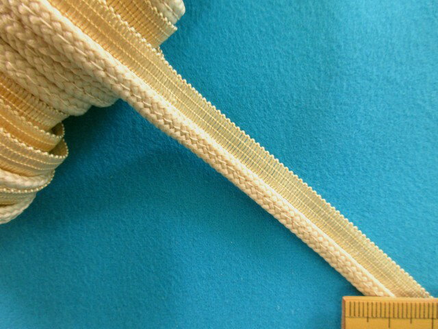 約1．1cm幅（飾り部分約0．4cm）10m巻（表示サイズでカット済みです） メール便梱包可能数　4点