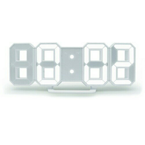　数字だけを表示するLEDデジタル時計「Num Clock」 【暗闇に浮かびあがる数字！生活感を感じさせないデジタル時計】時間を空間的に味わいたい、数字盤のみの形状により、暗い部屋に数字が浮き出たように視覚的に見せることが可能です。 空中に...