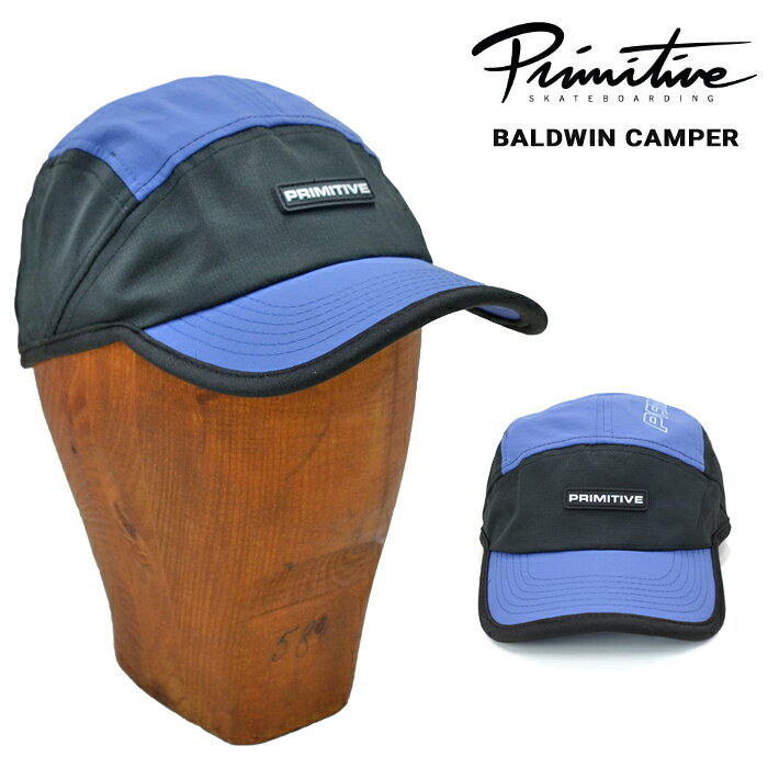 PRIMITIVE (プリミティブ) キャップ BALDWIN CAMPER HAT CAP 5-PANEL CAP 帽子 ストラップバックキャップ 日本正規代理店商品 サイズ/ONESIZE(アジャスターにて調節可能/ベルクロ式) フロン...