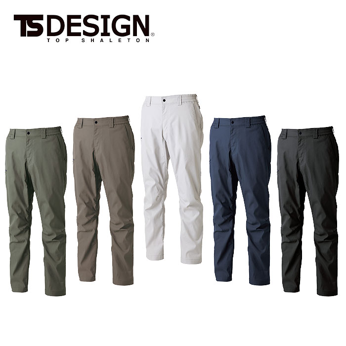 素材・機能・特徴 TCNクロスツイル(導電糸入) ポリエステル50％・綿20％・ナイロン10％・複合繊維20％ 帯電防止 ストレッチ 吸汗速乾 ユニセックス仕様 玉縁ポケット カラーバリエーション(全5色) シルバーグレー・ネイビーアーミー...