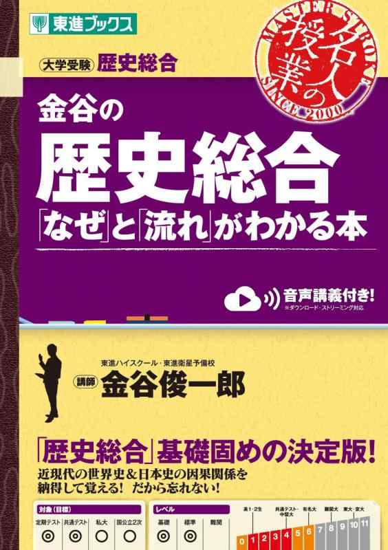 金谷の歴史総合「なぜ」と「流れ」がわかる本 (東進ブックス 名人の授業シリーズ)