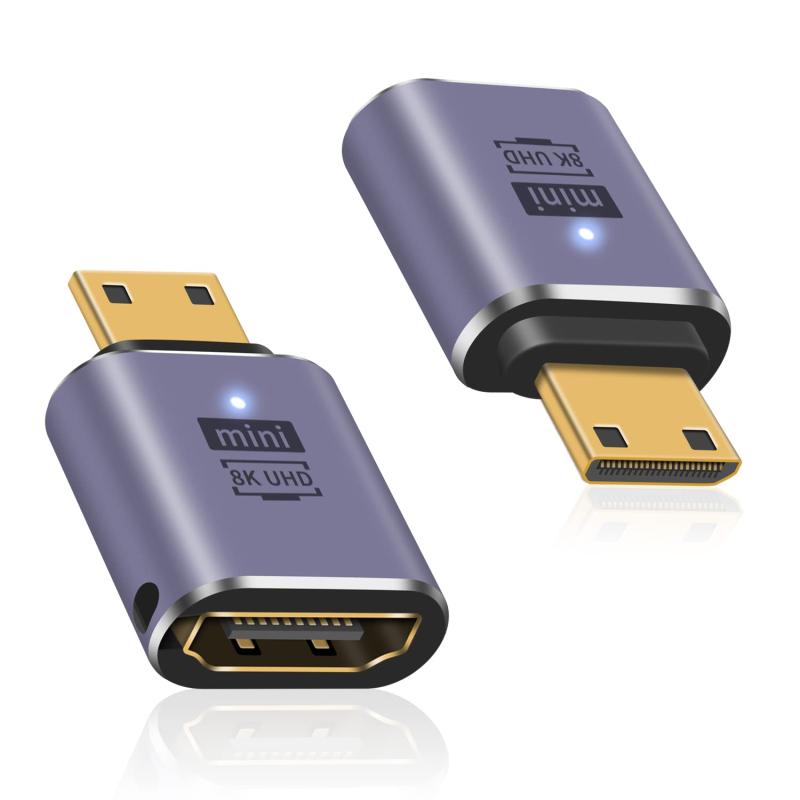 Duttek 8K Mini HDMI HDMI 変換アダプタDuttek 8K Mini HDMI HDMI 変換アダプタ