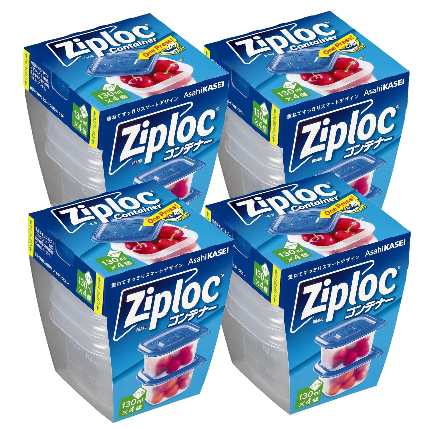 ・サイズ:正方形 130ml ・入数:4個入×4個セット ・重量:0.23kg ・内容量:230g