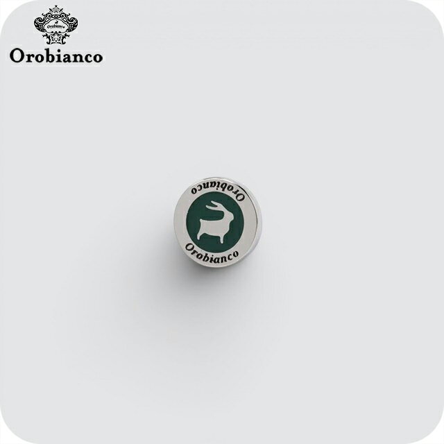 正規品 オロビアンコ ピンズ ラペルピン ブランド アクセサリー ORP001B Orobianco シルバー グリーン ◆1996年イタリア・ミラノ近郊創設のバック発祥ブランド。職人技と最新技術を融合し、鮮やかなカラーと抜け感のあるフォル...