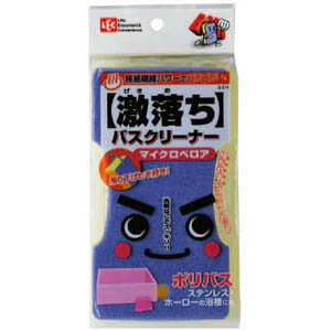 ・極細繊維の密集したベロア面は、水だけでブラシのように汚れを削り落とします。 ・持ちやすいウエストカット。 ・収納に便利な吊り下げヒモ付きです。 ・材質 　本体…ポリエステル100%、ポリウレタンフォーム 　ヒモ…ナイロン ・使用サイズ 　...