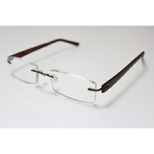 【仕様】 ●1．0度 ●製品サイズ：幅130×奥145×高29mm ●PC／ステンレス／白銅 ●眼鏡レンズの屈折により視力を矯正し、手元の文字を見えやすくします。 原産国：中国 【商品特長】 ●長めのテンプルが印象的な一品。リムレスフレーム...