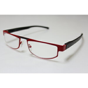 【仕様】 ●2．0度 ●製品サイズ：幅130×奥145×高29mm ●PC／ステンレス／白銅 ●眼鏡レンズの屈折により視力を矯正し、手元の文字を見えやすくします。 原産国：中国 【商品特長】 ●レッド＆ブラックのカラーリングが印象的、大きめ...