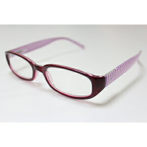 【仕様】 ●1．0度 ●製品サイズ：幅130×奥145×高29mm ●PC／ステンレス／白銅 ●眼鏡レンズの屈折により視力を矯正し、手元の文字を見えやすくします。 原産国：中国 【商品特長】 ●ホワイトストライプのテンプルデザインで女性っぽ...
