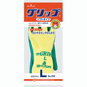【仕様】 ●中指の長さ：7．4cm ●手の平まわり：19．5cm ●全長：22cm ●樹脂部：天然ゴム ●繊維部：ポリエステル・綿・その他 ●高いグリップ力を実現 マレーシア製 【商品特長】 ●使うほどに手に馴染む天然ゴム滑り止め手袋 ●悪...