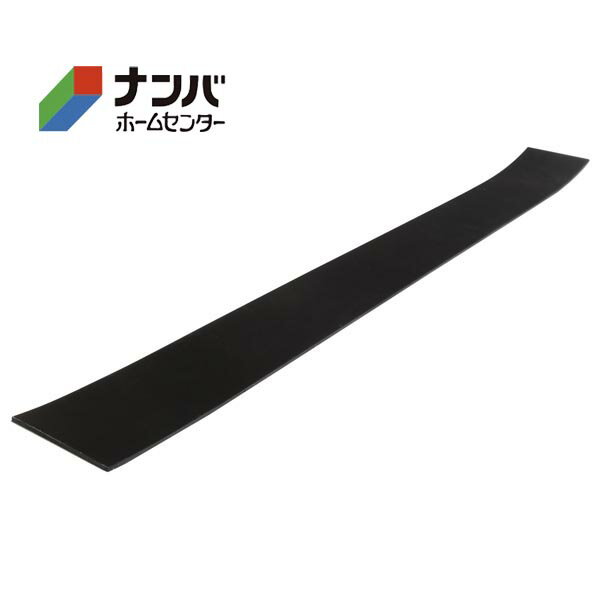 【仕様】●サイズ：1mm×30mm×300mm●色：クロ●形状：角●材質：NR（天然ゴム）●入数：1枚【商品の特長】●防振、養生、滑り止めなどに使用します。