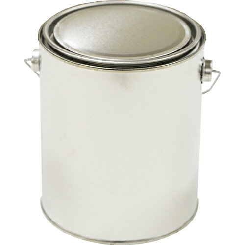 【仕様】 ●容量：1L ●ブリキ 日本製 【商品特長】 ●塗料・溶剤の保管に適しています。 【使用上の注意】 ●塗料類の一時保管以外には使用しないでください。 ●使用上の注意をよくお読みになりご使用下さい。
