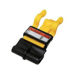 ヘルメット取付け用差込式ペンホルダー ・鉛筆やボールペンが簡単にはさめます。 ・TOYO以外のヘルメットにも取付けができます。 ・本体部：黒 ・ペンホルダー部：黄 ・サイズ…幅30×高さ80×奥行18mm ・製品重量…約18g ・材質 　本...