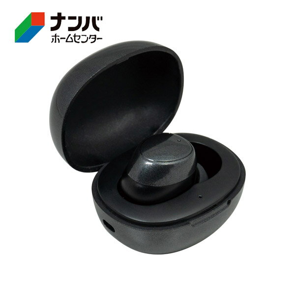 【仕様】 ●集音器本体：幅2.4x奥2.0x高1.5cm ●充電ケース 幅3.0x奥4.0x高3.0cm ●質量(約)：集音器本体 4g、充電ケース 11g ●電源：集音器本体 充電式リチウムイオン電池 3.7V 60mAh、充電ケース 充...
