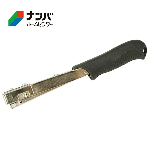 【仕様】 ●使用ステープル：19/7mm ●重量：390g 【商品特長】 ●軽量タイプの最もポピュラーなハンマータッカーです。 【使用上の注意】 ●使用上の注意をよくお読みになりご使用下さい。