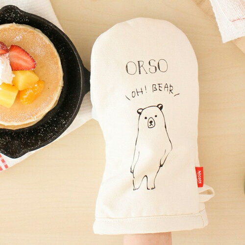 【仕様】 ●幅14×奥25．5×高2cm ●表面：綿、裏面：ポリエステル 中国製 【商品特長】 ●女性の手にぴったりフィットする、小さめサイズのミトンです。 ●丈夫な帆布生地、熱くなる部分には革を使用しています。 【使用上の注意】 ●使用上...