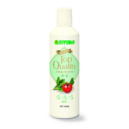 【仕様】 ●幅65×奥65×高233mm ●容量：450ml ●植物別専用液肥 ●アミノ酸配合 日本製 【商品特長】 ●速効性の成分がすばやく吸収され、大きくて丈夫な株を作ります。 【使用上の注意】 ●使用上の注意をよくお読みになりご使用下さい。