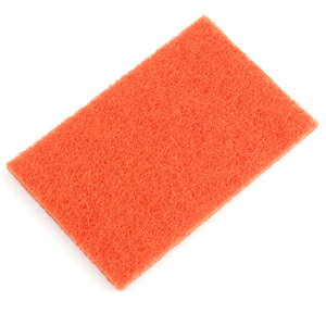 【仕様】 ●サイズ：150X230mm。●極細目。●粒度：1000。●カラー：橙。 【商品特長】【用途】金属部品のクリーニング、シンクの汚れ取り、自動車バンパーの足付け。【機能など】柔軟性と弾力性があり、曲面にもなじみやすく、均一な研磨が可...