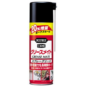 【仕様】 5．3×5．3×18 第2石油類（鉱物油、ケロシン） 日本【商品特長】 グリースメイト180mlの増量タイプ【使用上の注意】