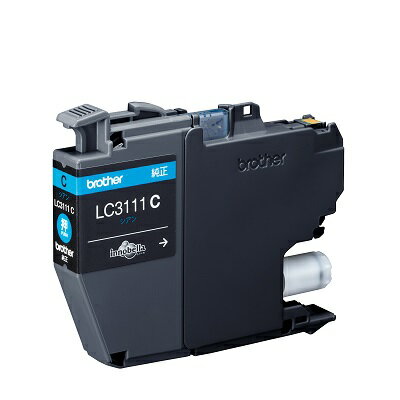 ブラザー brother純正 インクカートリッジ LC3111 C シアン 対応機種:DCP-J982N-B W、DCP-J978N-B W、DCP-J973N、DCP-J972N、DCP-J582N、DCP-J577N、DCP-J572N...