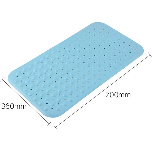 浴室用滑り止めマット 70×38cm 転倒防止 吸盤式 お風呂場滑り止めマット浴槽、浴室の床に敷くだけで滑り止めに！吸盤が床にしっかりくっつく寸法 70×38cm重量 508g材質 PVC浴室用滑り止めマット 70×38cm 転倒防止 吸盤...