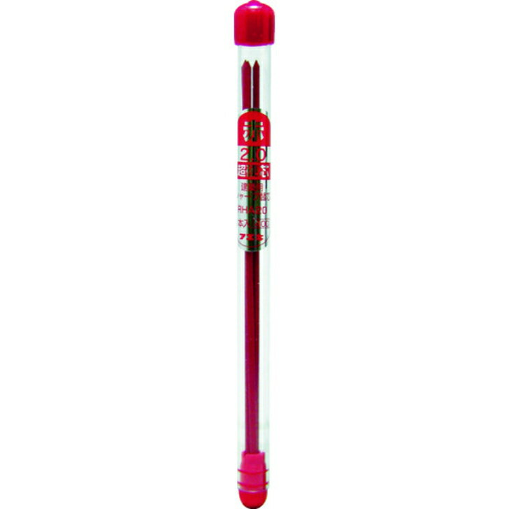 フエキ 建築用 シャープペンシル替芯 赤 超硬芯 2.0mm RHA20-H 建築用シャープペンシル2.0mm赤色超硬芯の替芯です 建築用シャープペンシル2.0mm超硬芯の替芯です。通常のシャープに比べ芯強度がアップしています。折れにくく、...
