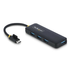 5Gbps、過電流保護機能搭載、バスパワー対応。ノートパソコンやUltrabookにUSB 3.0ポートを4口増設できるスリムなポータブルハブ●最大4台のUSB 3.0デバイス接続 ●1つのUSB-Cポートで、ノートパソコンやPCに最大4台...