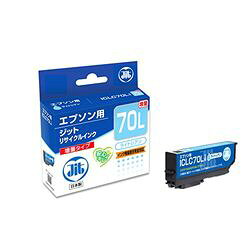 用紙・インク 詰め替えインク リサイクルインクカートリッジICLC70L対応 JIT-E70LCL使い捨てていたインクカートリッジを再利用するリサイクルインクカードリッジ。検索キーワード:SANWA SUPPLY | さんわさぷらい | そ...