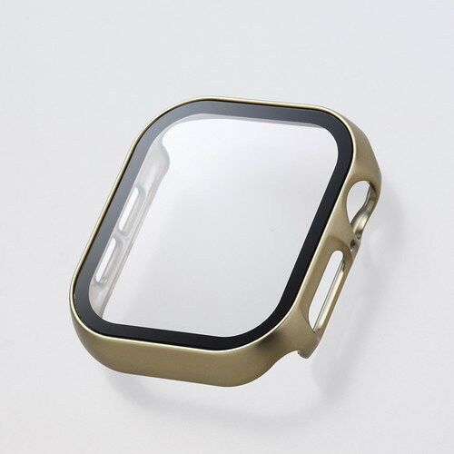 対応機種：Apple Watch Series 10 [42mm] ■セット内容：ケース本体×1 ■材質：ケース本体:ガラス、ポリカーボネート ■カラー：ゴールド■対応機種：Apple Watch Series 10 [42mm] ■セット...