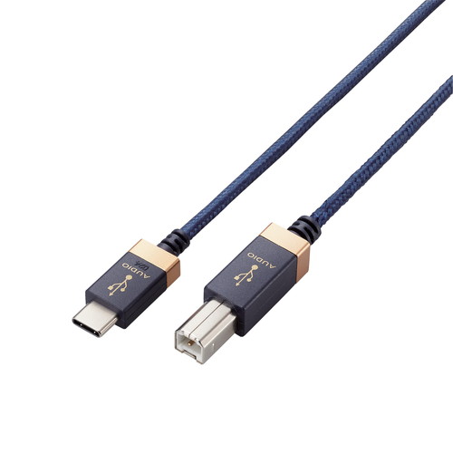DH-CB10コネクタ形状：USB Type-C(TM)コネクター - USB-Bコネクター 対応機種：USB Type-C(TM)端子搭載のパソコン、スマートフォン及びUSB-B端子搭載のDAC、アンプ、オーディオインターフェイスなどのオ...