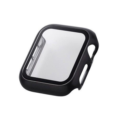 対応機種：Apple Watch SE (第2世代)、SE、Series 6、5、4 [40mm] ■セット内容：ケース本体×1 ■材質：ケース本体:ガラス、ポリカーボネート ■カラー：ブラック■アップルウォッチ カバー 40mm フルカバ...