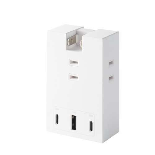 差込口仕様：Aタイプ 2ピン ■差込口個数：3個口 ■プラグ仕様：Aタイプ 2ピン ■USB端子形状：USB Type-C(TM)ポート×2、USB-Aポート×1 ■差込口仕様：Aタイプ 2ピン ■差込口個数：3個口 ■プラグ仕様：Aタイプ...